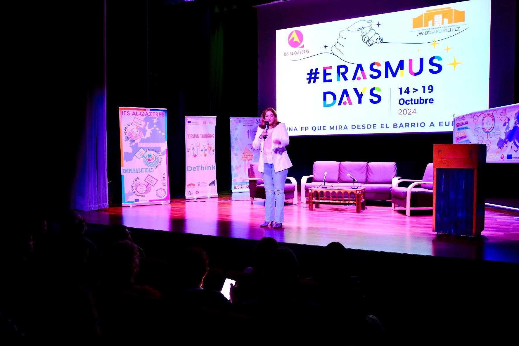 20241015 Educación anima al alumnado extremeño a participar de los programas Erasmus+ y de las ...
